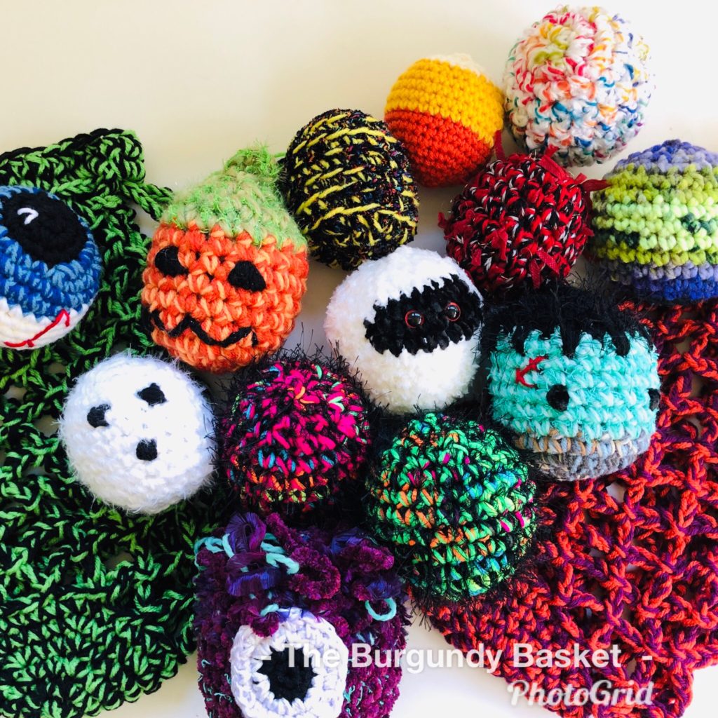 Halloween Spooktacular Scrappy “Bag of Balls” - The Burgundy Basket